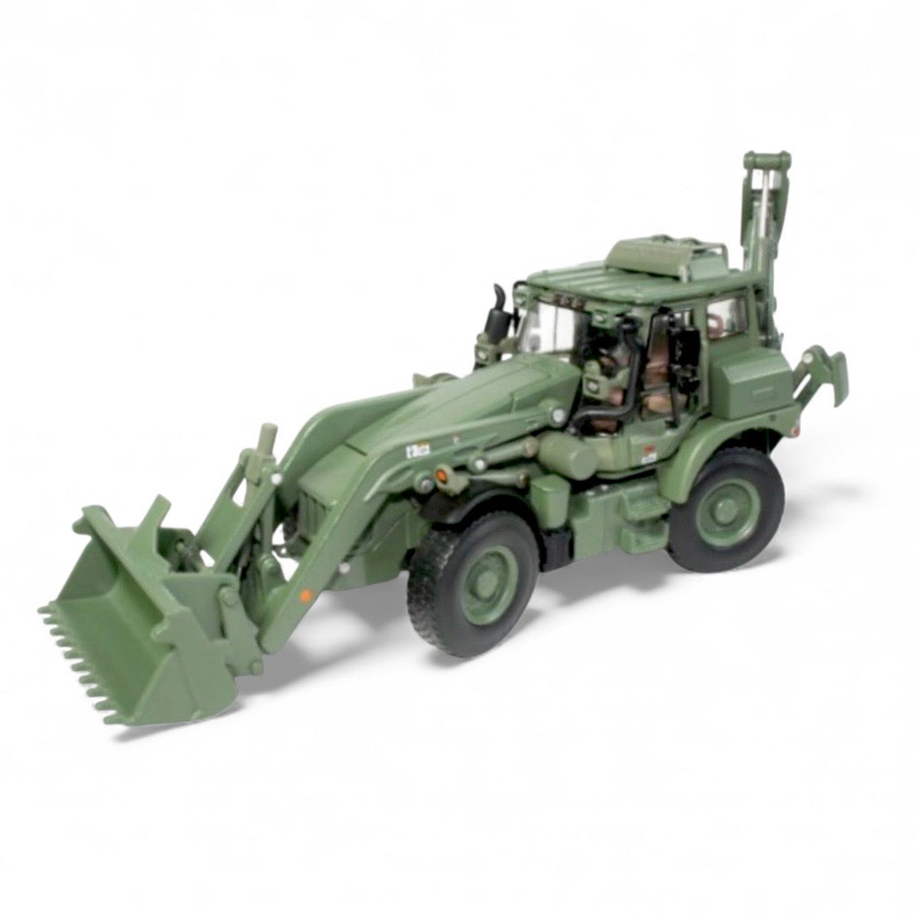 Motorart JCB HMEE Military Backhoe Loader Green 1:50 – dmb models