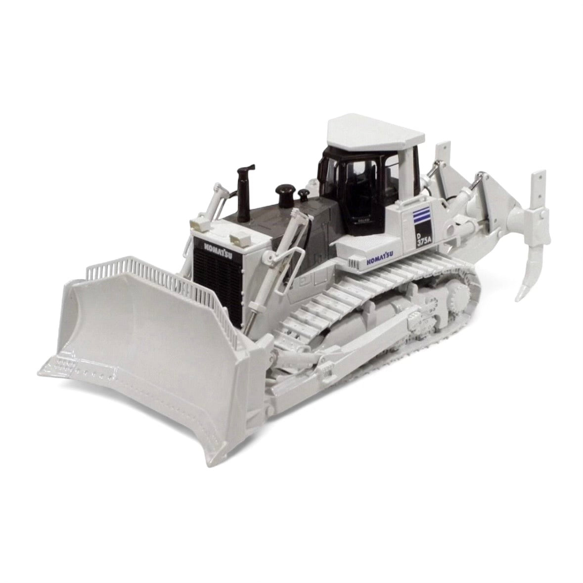 First Gear Komatsu D375A-6 Dozer with Ripper White 1:50 - dmb models
