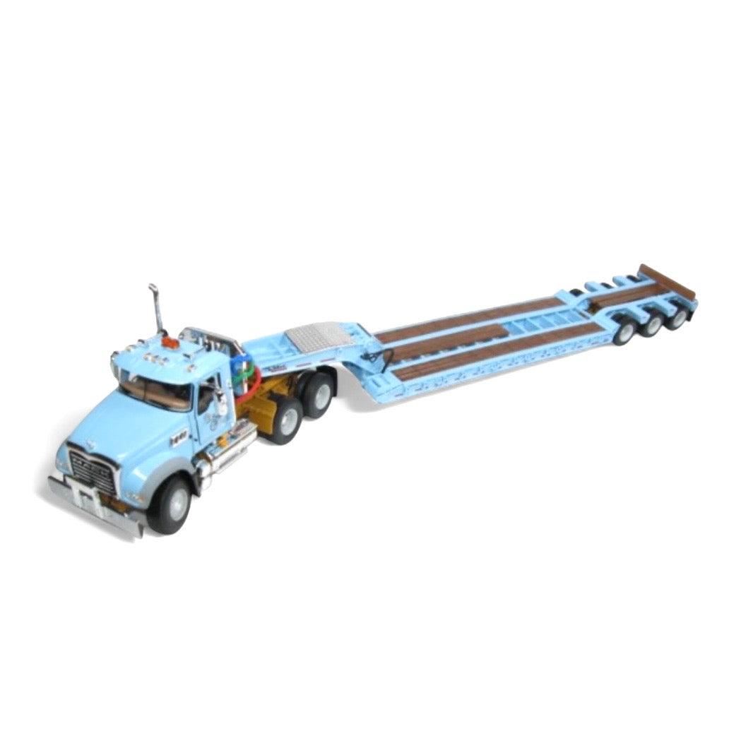 First Gear Mack Granite Talbert Lowboy Chicago City 1:50 - dmb models