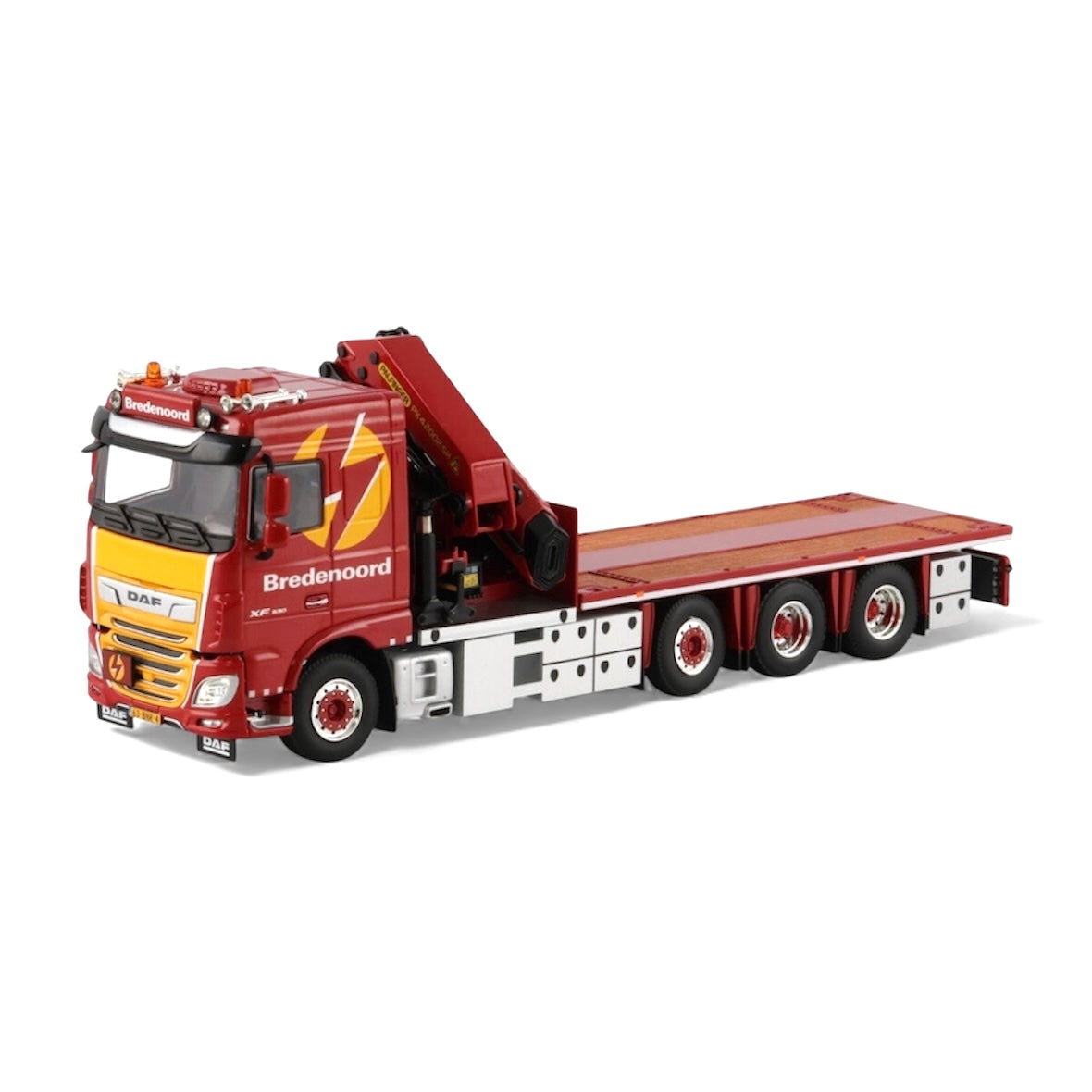 WSI Brednoord DAF XF 8x2 Tridem Palfinger PK 65002 SH Crane 1:50 Model ...